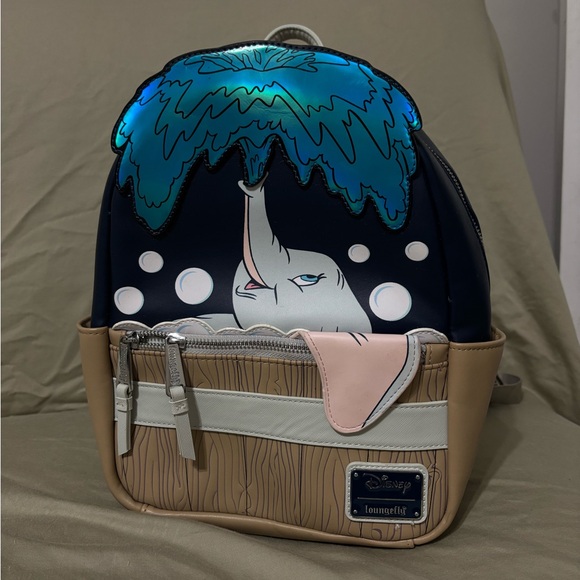 Loungefly | Bags | Loungefly Dumbo Backpack With Blue And Tan Accents ...